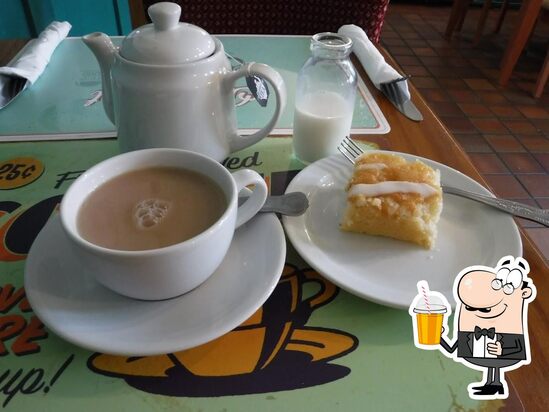 Menu at The Green cafe, Caerleon