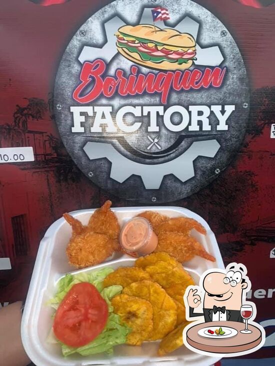 Menu at Borinquen Factory restaurant, Riverview
