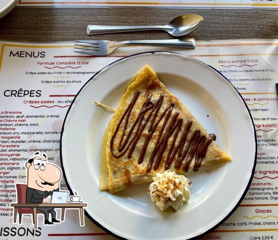 La Crée´perie, Raon-l'Étape - Restaurant menu, prices and reviews
