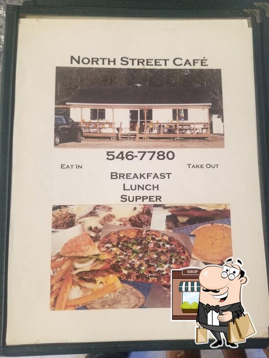 Menu at North Street Cafe, Cherryfield