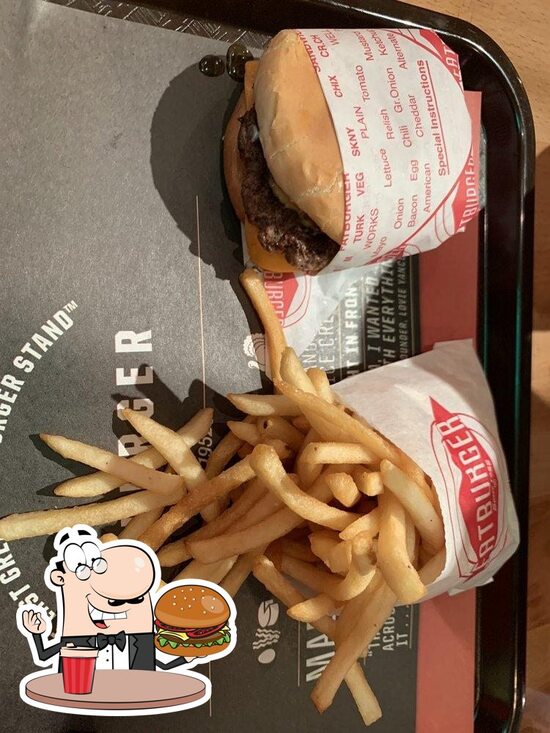 Menu at Fatburger fast food, Stateline, Harrah's Hotel & Casino