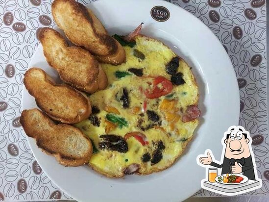 Menu at Fego Caffe restaurant, Tongaat, King Shaka Internatinal Airport