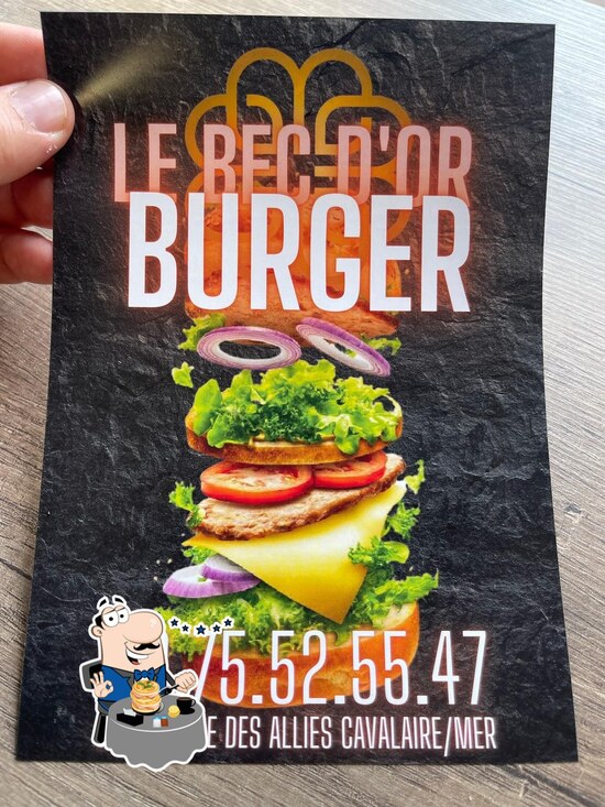 Menu au Le BO Burger restaurant, Cavalaire-sur-Mer