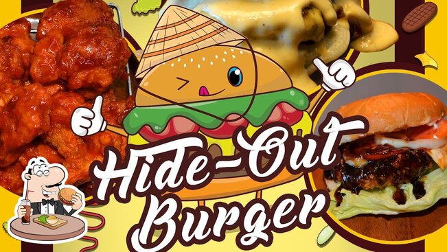 Hideout Burger restaurant, Las Pinas