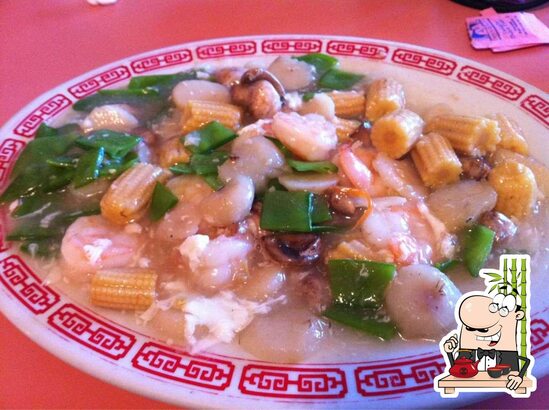 Menu at China Border restaurant, Laredo