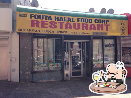 Menu at Fouta Halal restaurant, New York City