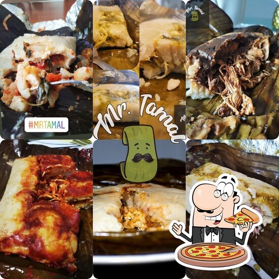 Menu at Mr. Tamal restaurant, Toluca