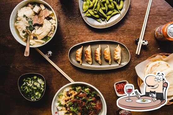 Menu at Murger Han restaurant, London, 9-10 Philpot Ln
