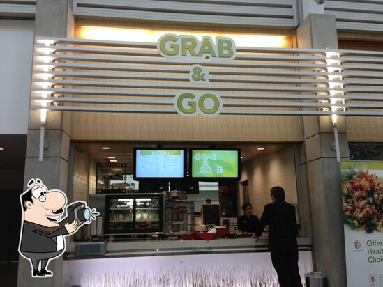 Menu at Grab & Go, Edmonton