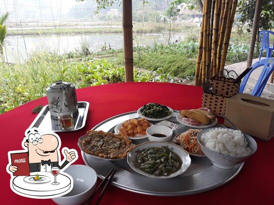 Menu at Chef Dung restaurant, Ninh Binh, Unnamed Road