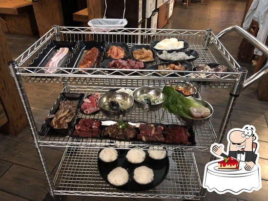 Menu at Hon Machi Korean BBQ, San Antonio, Blanco Rd #103