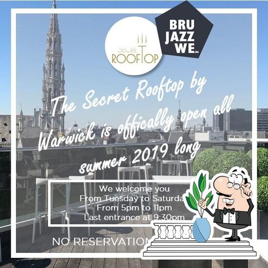 Secret Rooftop By Warwick, Brussels - Restaurant reviews