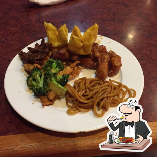 Menu at China Buffet restaurant, Durham