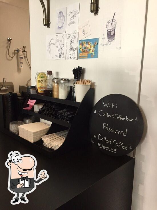 Menu at Collect Coffee Bar, Fresno