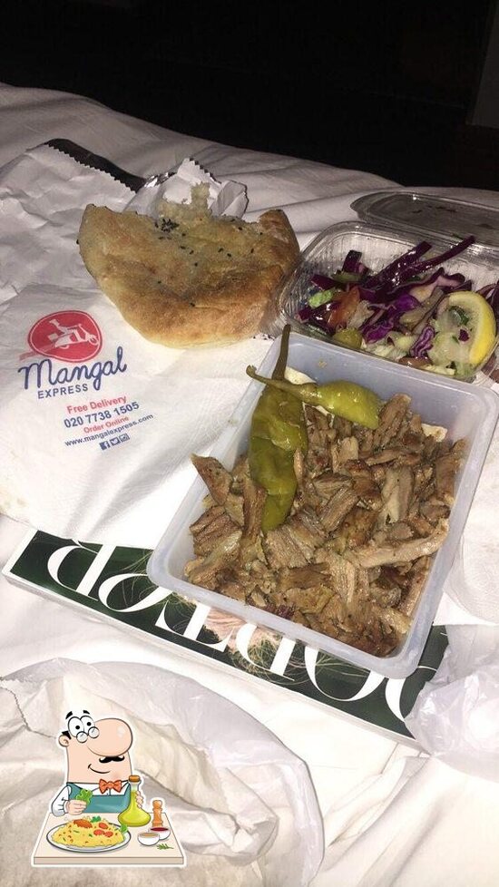 Menu at Mangal Express fast food, London, Unit 3