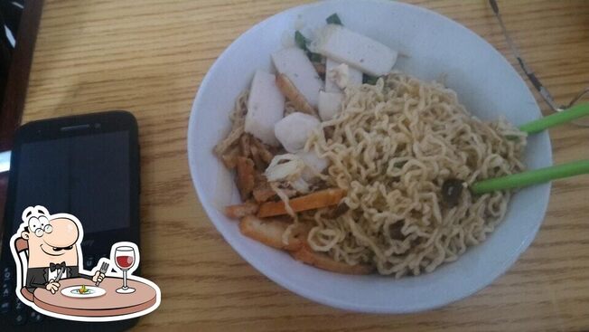 Menu at Bakmi Kepiting Ju Heng restaurant, Pontianak