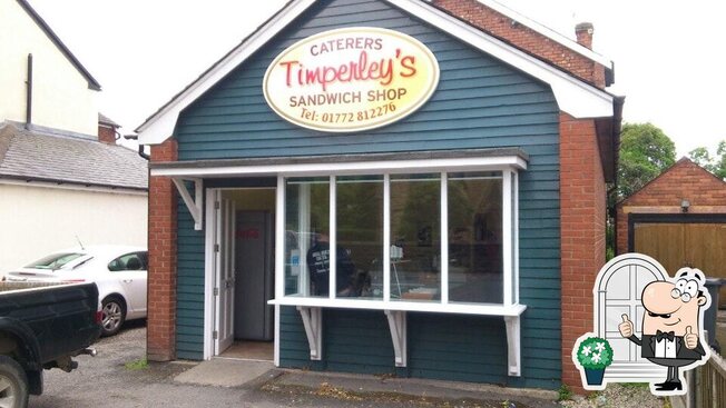 Menu at Timperley's, Tarleton