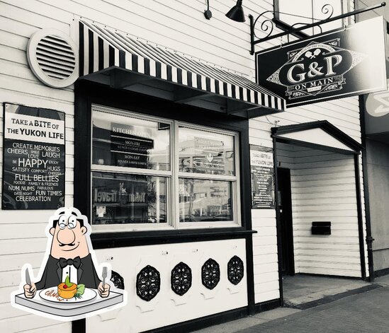 Menu at G&P On Main steakhouse, Whitehorse, 209 Main St