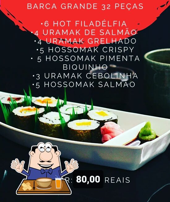 Kimu sushi, Capim Branco - Restaurant menu, prices and reviews