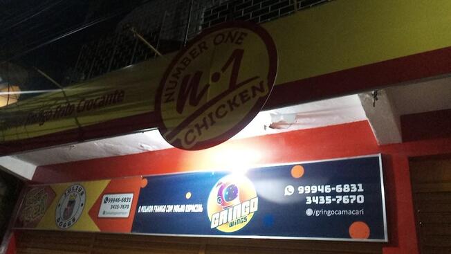 Menu em Number one Chicken restaurante, Camaçari