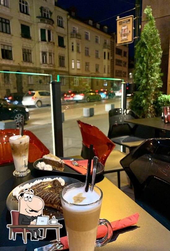 Menu at Stretto cafe, Sarajevo