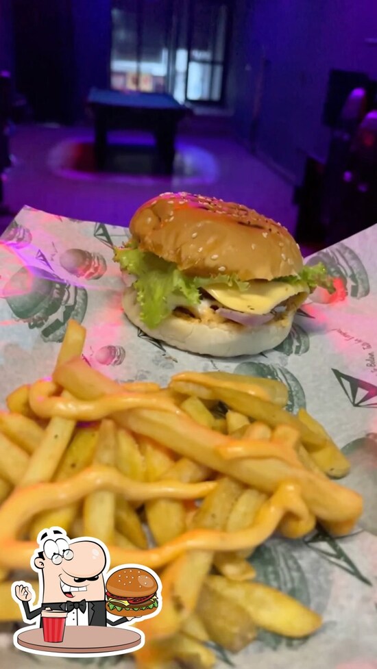 gaming cafe, Una - Restaurant menu, prices and reviews
