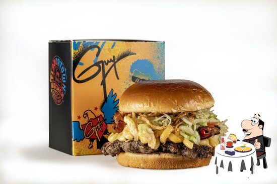 Menu at Guy Fieri's Flavortown Kitchen, Newark