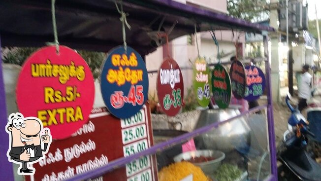 Menu at Burma food, India