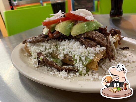 Carta del restaurante Delicias Morazan, Ciudad del México, Av. 8 350