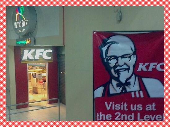 Menu at Kfc metropoint pasay restaurant, Pasay