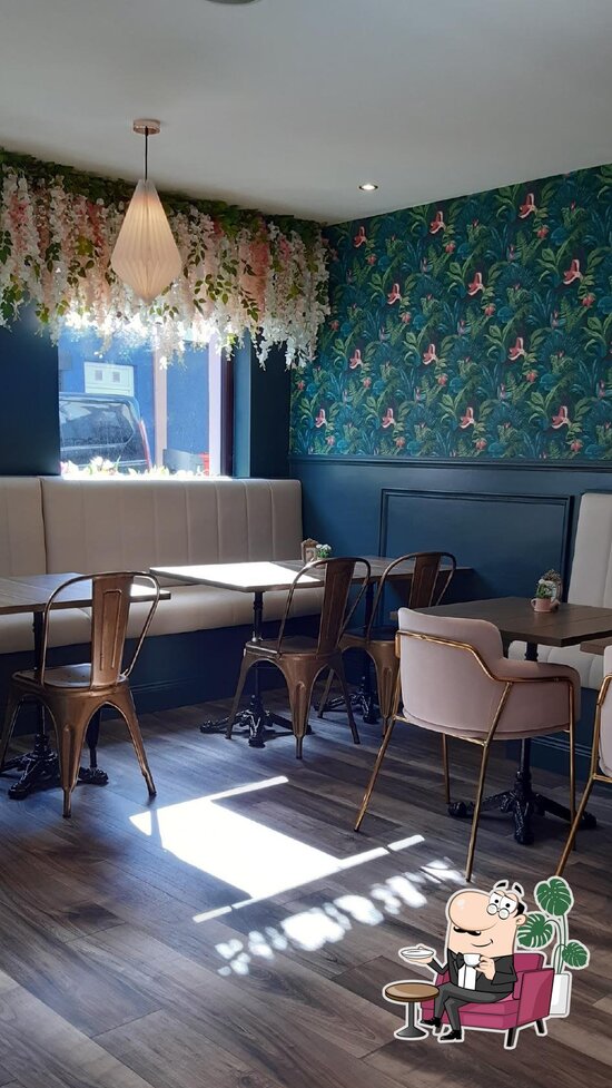 Menu at The Little Sparrow cafe, Omagh