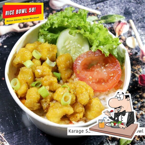 Menu at Rice Bowl 58! restaurant, Surabaya
