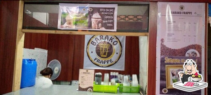 Menu at Barako Frappe - Kumintang Ibaba, Batangas