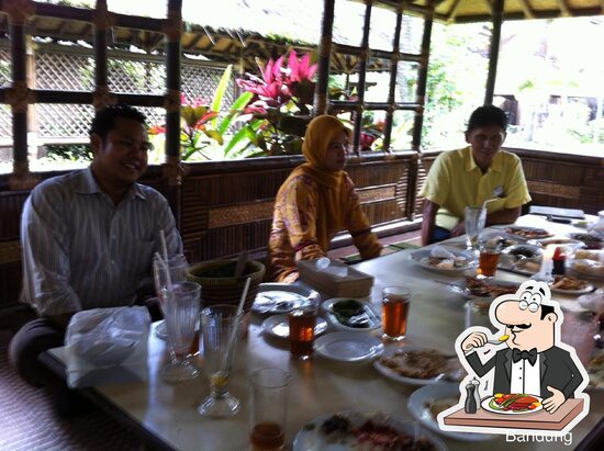 Menu at Rumah Makan Sari Sunda restaurant, Bandung, Jl. Soekarno Hatta