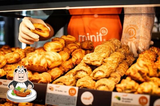 Menu at Minit Bakery, Myjava