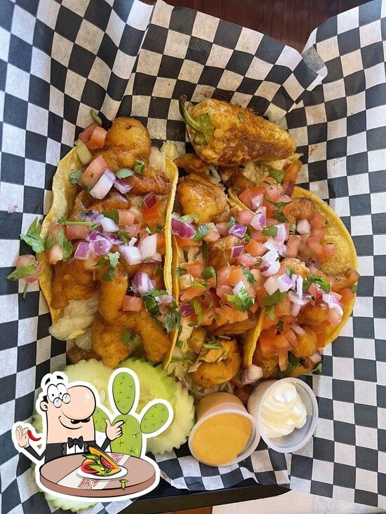 Menu at Mariscos El Levanton restaurant, Huntington Park
