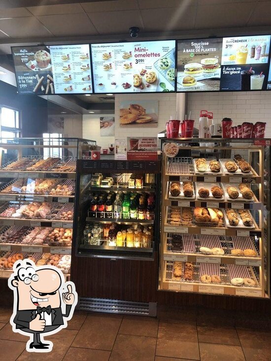 Menu au Tim Hortons restaurant, Sorel-Tracy, Av. de la Plaza