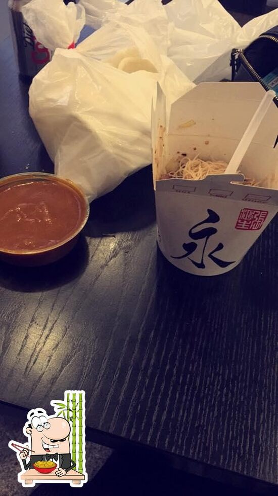 Menu at wok2go fast food, Warrington