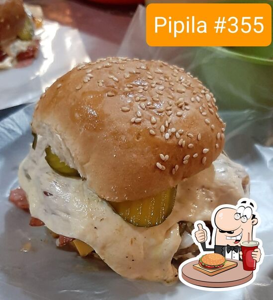 Menu at Hamburguesas pípila #355 restaurant, Xalapa