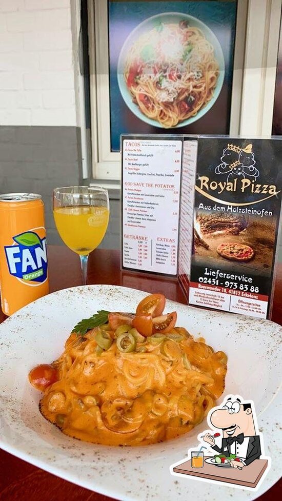Menu at Royal Pizza, Erkelenz