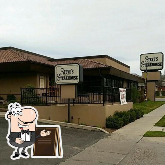 Menu at Steve's Steakhouse, Richfield, 510 S Main St
