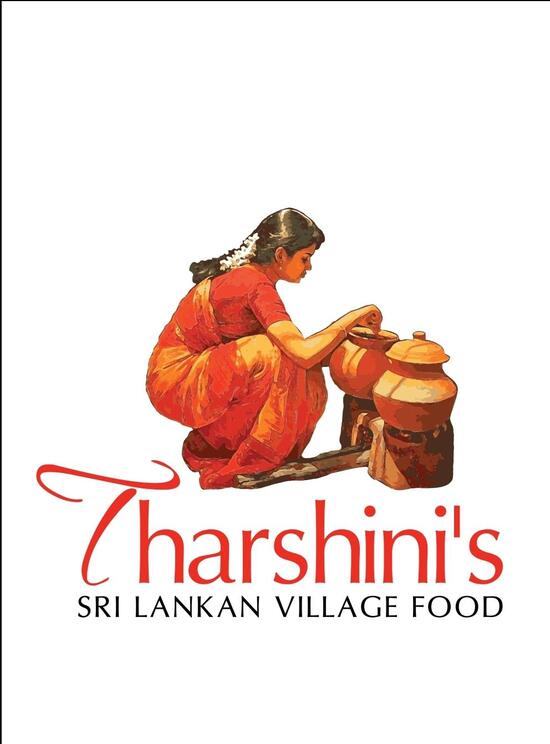 Menu at Tharshini's Takeaway restaurant, London