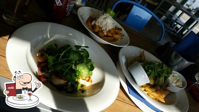 Menu at The Rockpool cafe, Gwinear-Gwithian