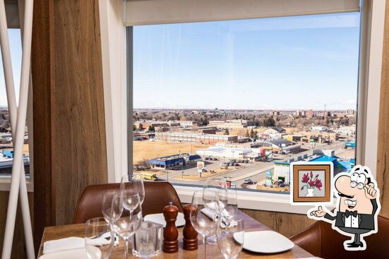 Menu at Water Tower Corp steakhouse, Lethbridge