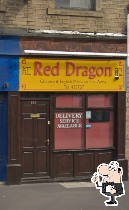 Menu at Red Dragon fast food, Huddersfield