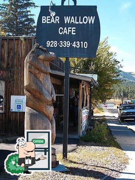 Menu at Bear Wallow Cafe, Alpine