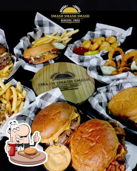 Menu at Smash Smash Smash Burger & Fries restaurant, Jundiaí