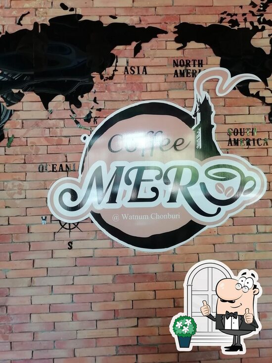 Menu at Coffee'Maru cafe, Na Phrathat