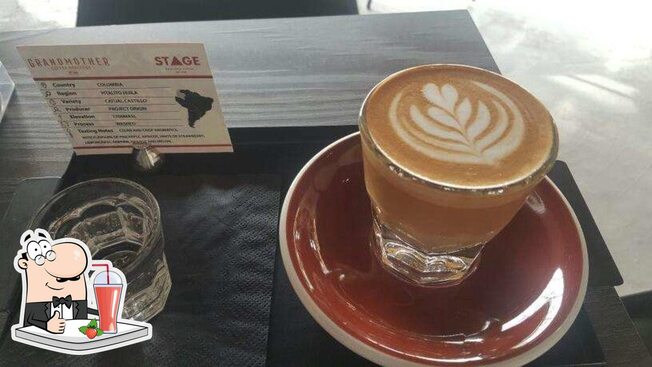Menu at Stage cafe, Sharjah