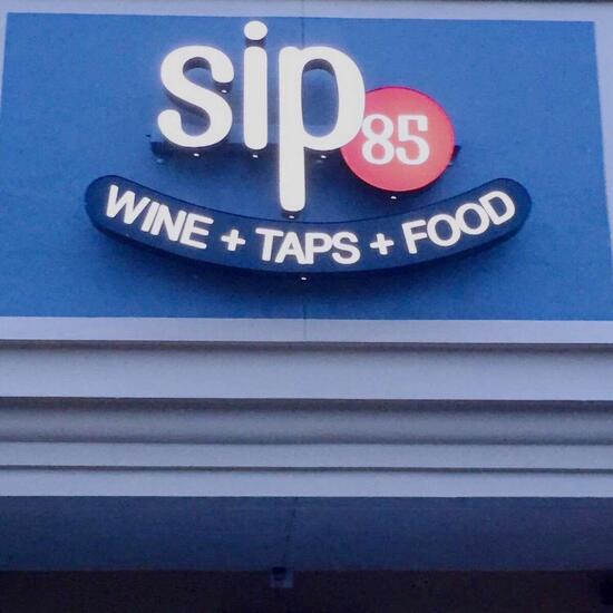 Menu at Sip85 steakhouse, Palm Harbor